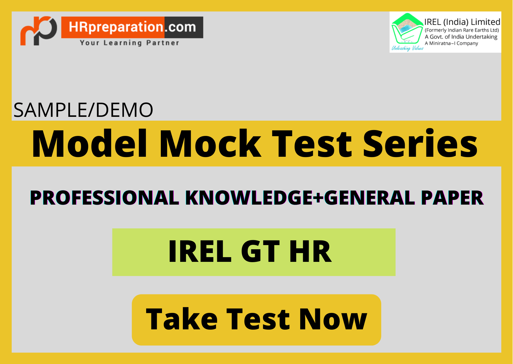 India's first online platform for HR competitive exams